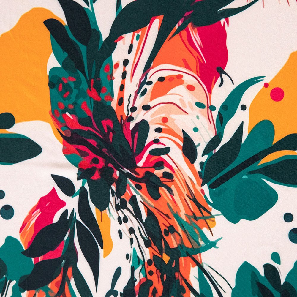 Swim Print | Tropical Hurricane - Fabric + Flow – Fabric + Flow Textile Co.
