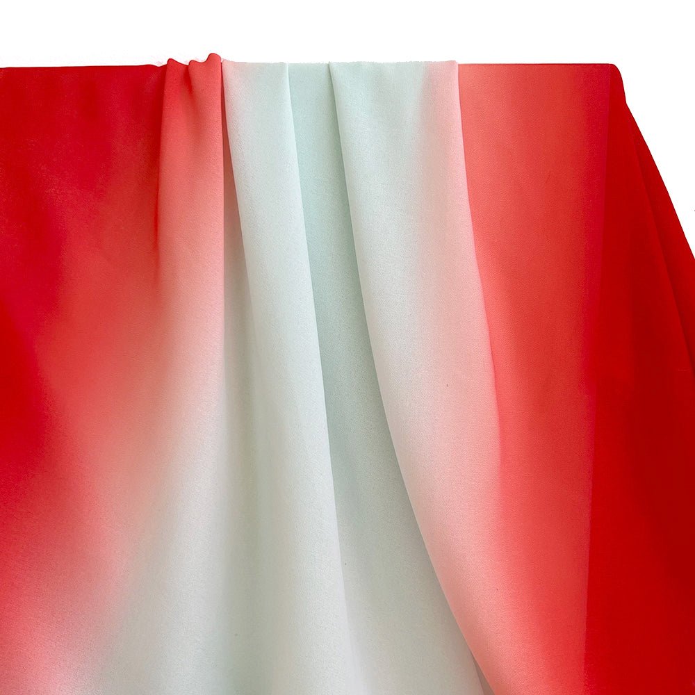 Chiffon | Red Rush - Fabric + Flow – Fabric + Flow Textile Co.